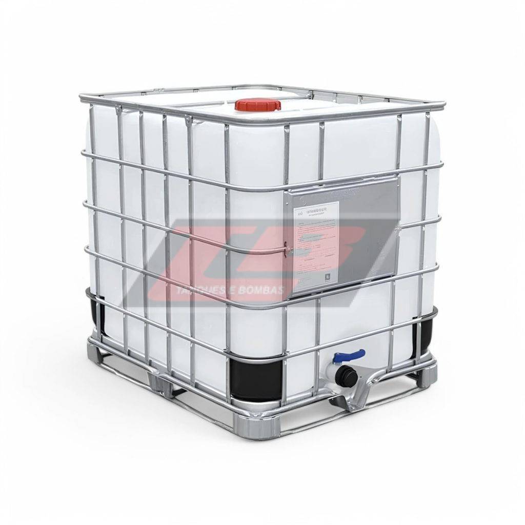 Tanque IBCS 1.000 Litros para Abastecimento | Tanques e Bombas